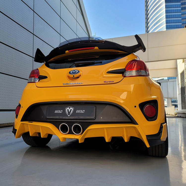 M&S Rear Diffuser for Hyundai Veloster Turbo (FS) 2013~2017 [CLEARANCE ...