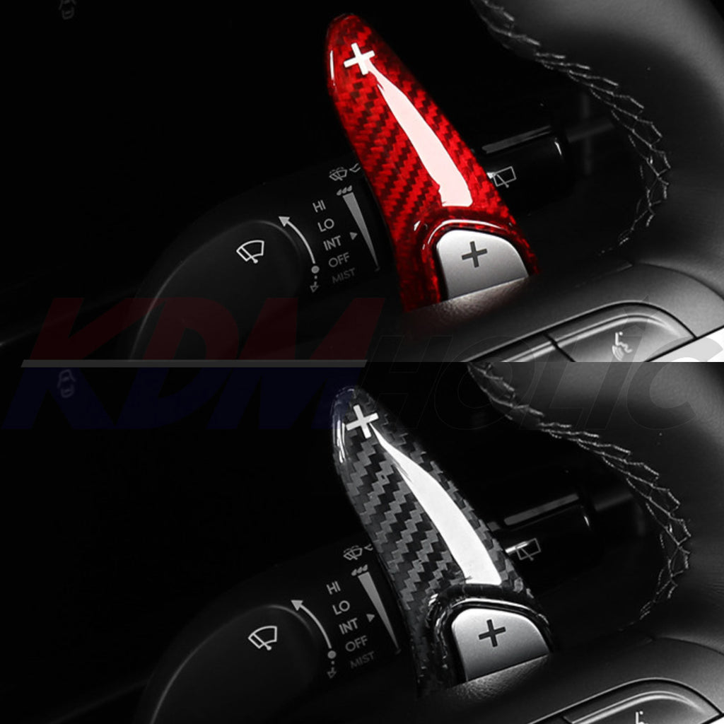 YTC Brand Real Carbon Fiber Paddle Shifter Extensions for Hyundai Sona ...