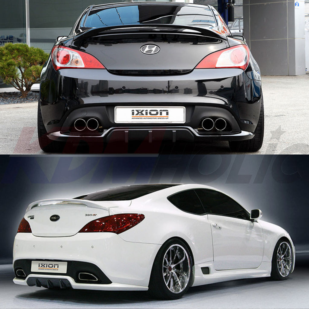 IXION Design Rear Diffuser Lip for Hyundai Genesis Coupe (All Model Ye ...