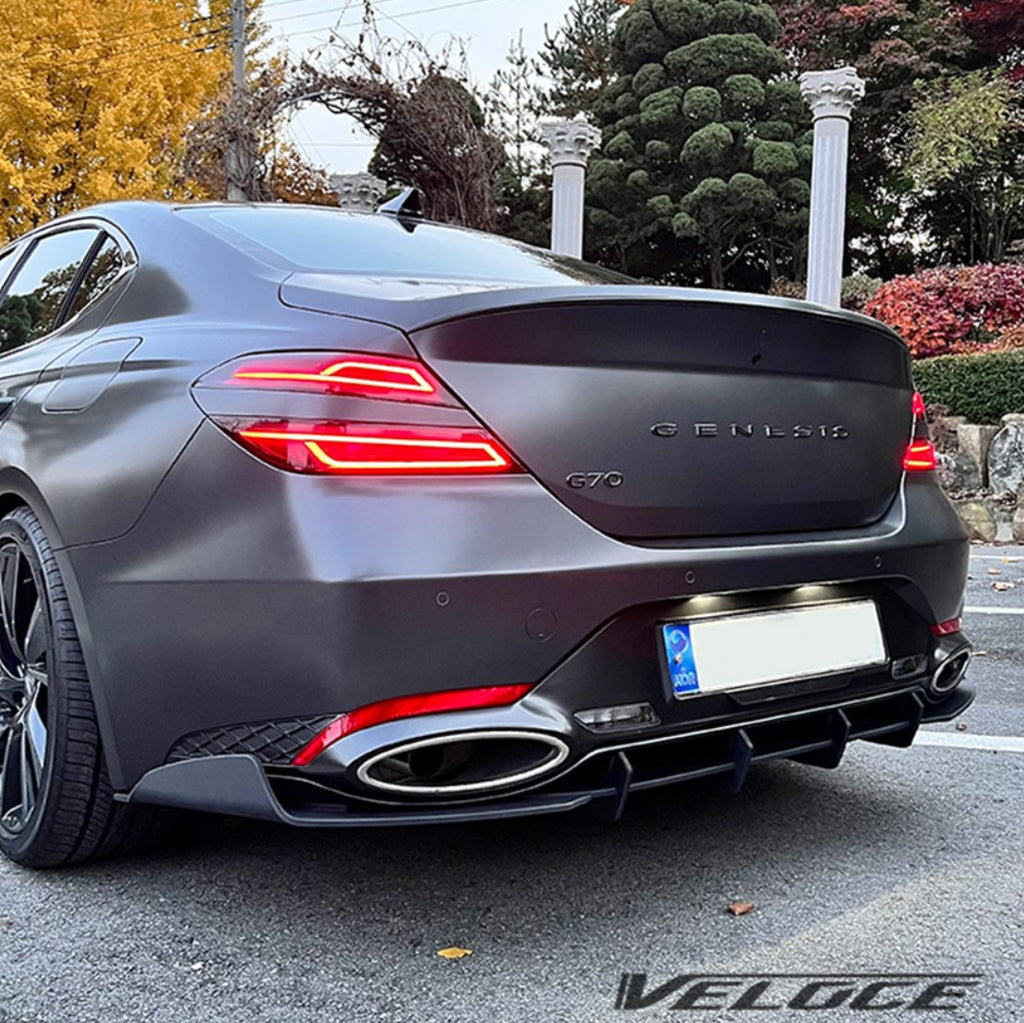 Genesis G70 Rear Diffuser and Rear Lip Spats Full Rear Aero – KDMHolic