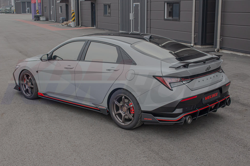 VELOCE Side Wing Splitter for Hyundai Elantra N 2024+ – KDMHolic