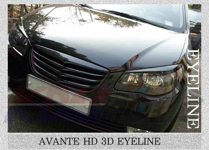 Art-X Headlight Eyeline / Eyelid & Mudguards Kit for Hyundai Elantra ...
