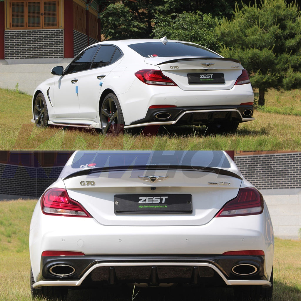 ZEST Rear Diffuser for Genesis G70 2019-2021 – KDMHolic